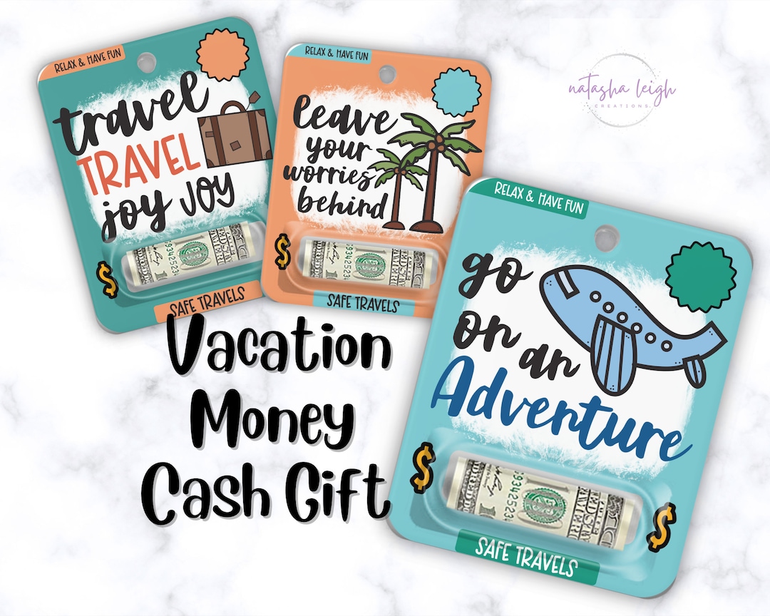 Travel Money Holder, Vacation Money Gift, Honeymoon Travel Gift ...