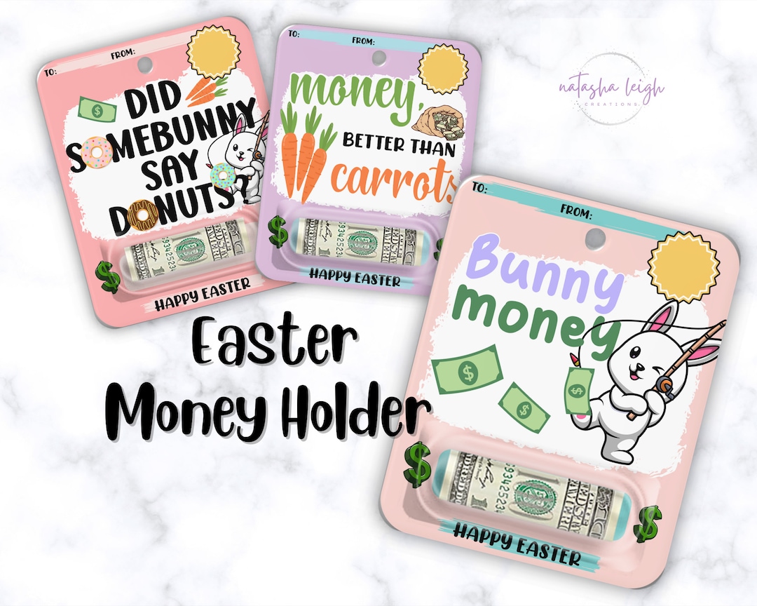 Easter Money Holder, Easter Basket Stuffer, Easter Gift, Teen Easter ...