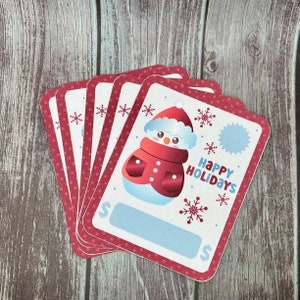 Christmas Money Holder Cards Christmas Cash Gift Holiday Cash Gift Cash ...