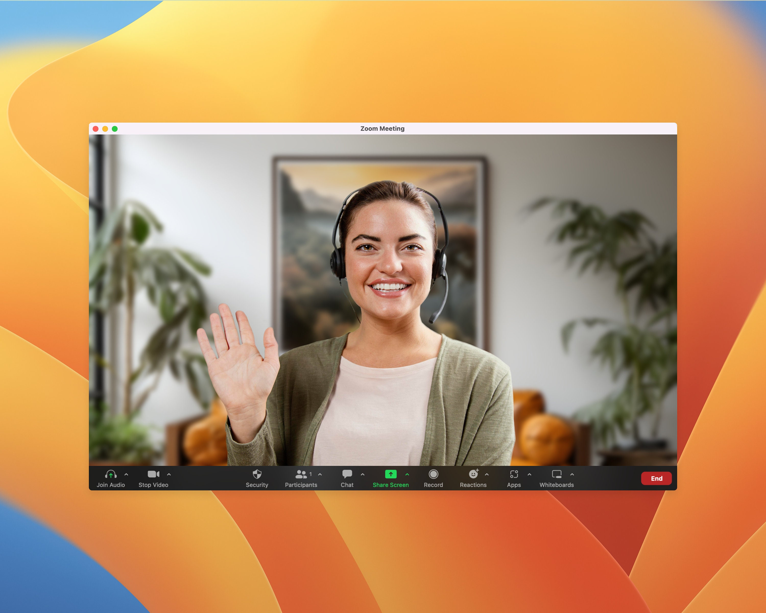 10 Zoom Backgrounds, Zoom Background Living Room, Zoom Background Home ...