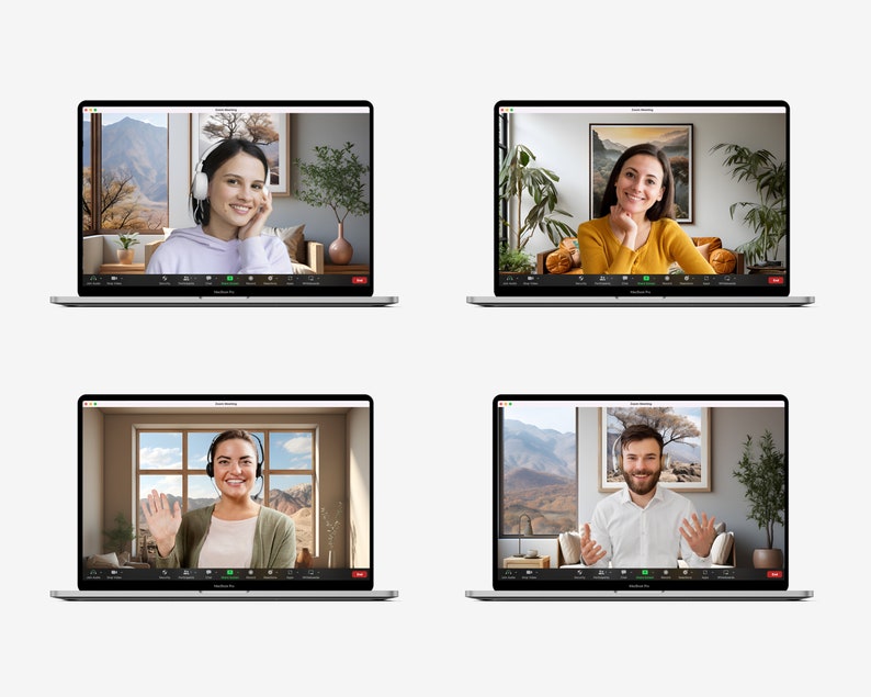 10 Zoom Backgrounds, Zoom Background Living Room, Zoom Background Home ...