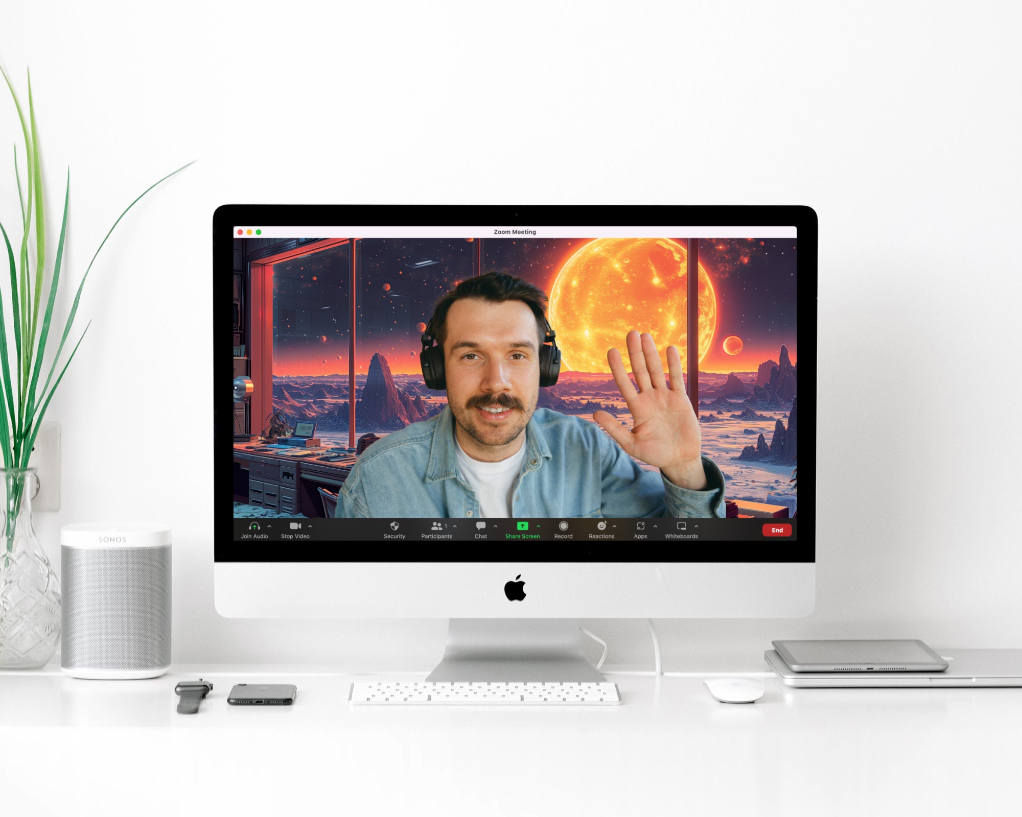 10 Zoom Backgrounds Sci-fi, Zoom Background Sci-fi Office, Zoom ...