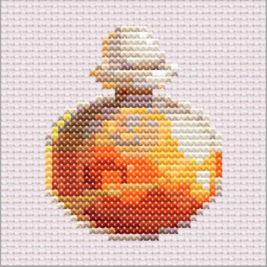 Mini Potion Bottle Cross Stitch Patterns INSTANT DOWNLOAD Set of 5 - Etsy