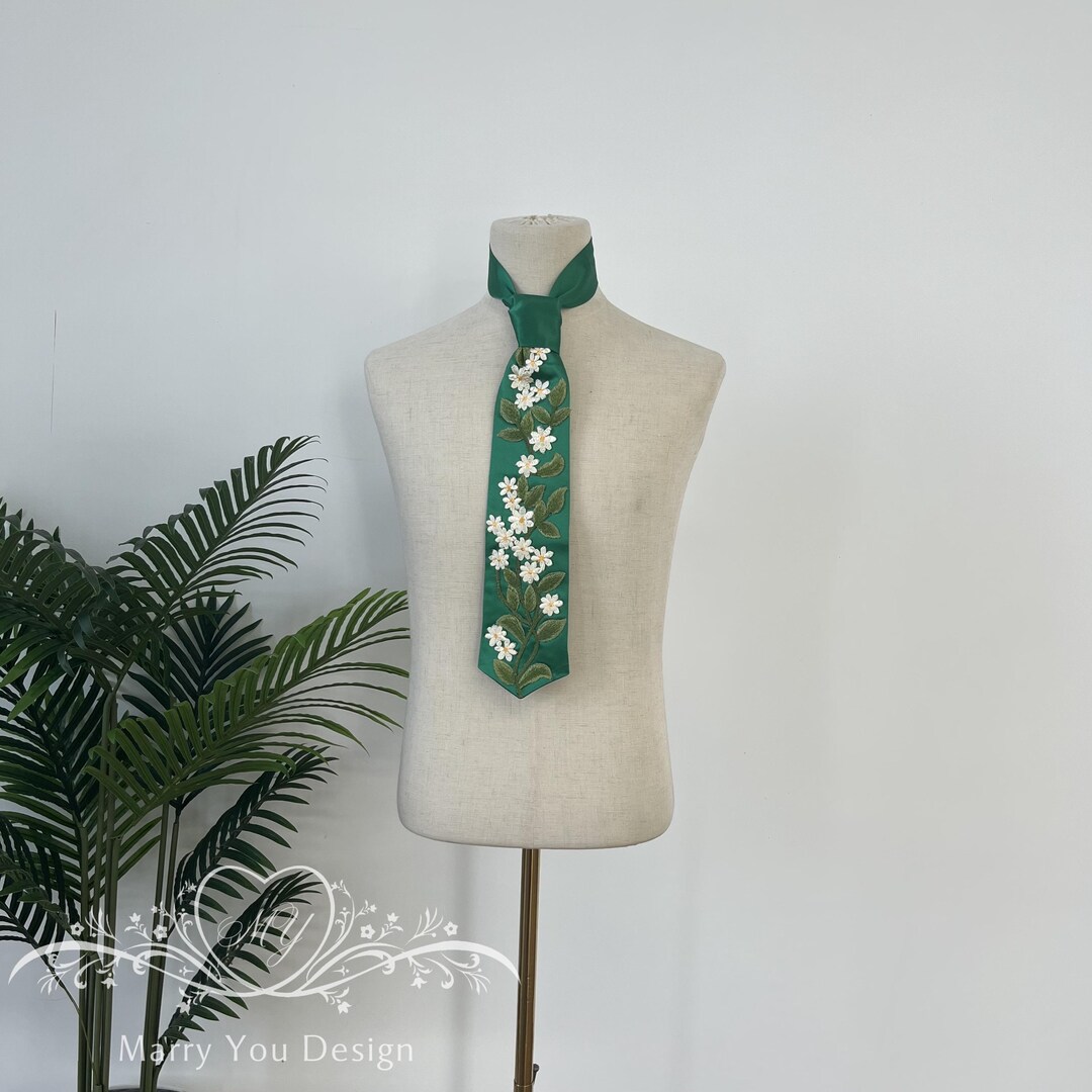 Floral Wedding Ties,daisy Groom Floral Neckties for Wedding,unique ...