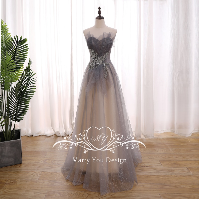 Tulle Prom Dress - Etsy