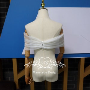 Custom Colors Off-the-shoulder Shawl,warps for Bride's Strapless ...
