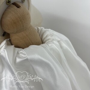 Dramatic Puff Sleeves for Wedding Dress,minimalist Detachable Satin ...