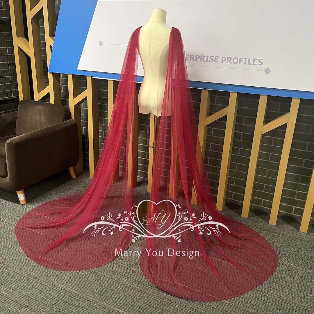 Wedding Shoulder Cape Veil,plain Tulle Wedding Wings,shoulder Wedding ...
