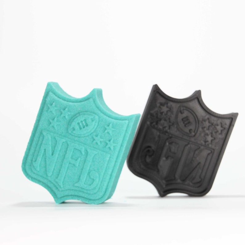 NFL Logo Bath Bomb Mold, DIY Original Bathbombs Set 3D Printed Kit ...