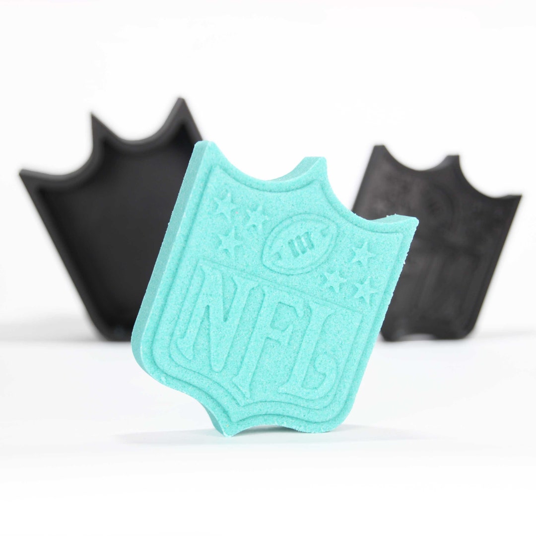 NFL Logo Bath Bomb Mold, DIY Original Bathbombs Set 3D Printed Kit ...