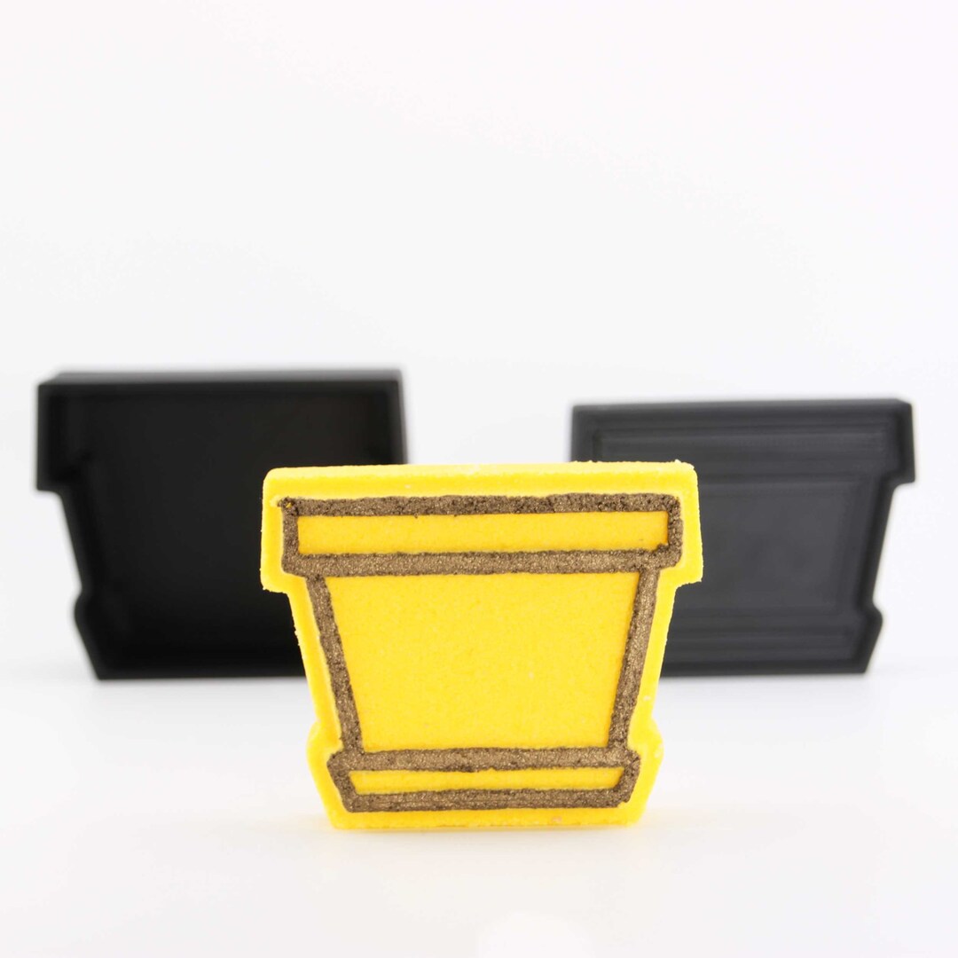 Flower Pot Bath Bomb Mold, DIY Original Bathbombs Set 3D Printed Kit ...