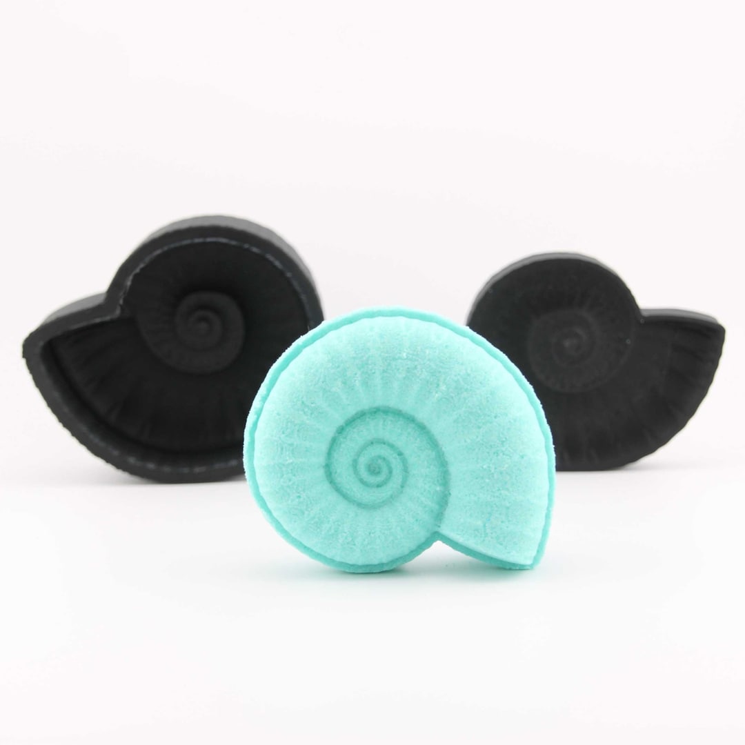 Fossil Bath Bomb Mold, DIY Original Bathbombs Set 3D Printed Kit, Fun ...