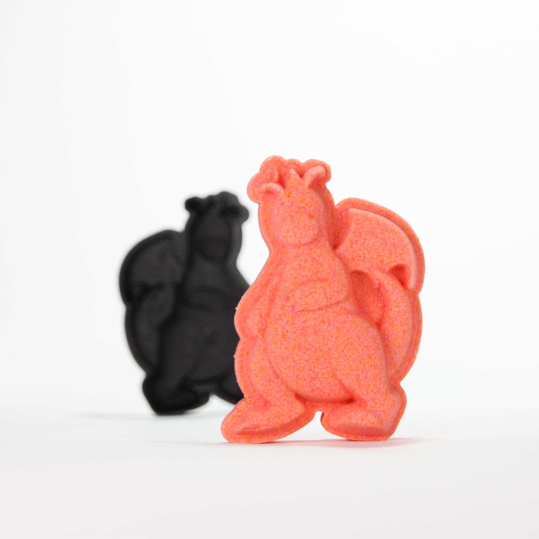 Dragonite Bath Bomb Mold, DIY Original Bathbombs Set 3D Printed Kit ...