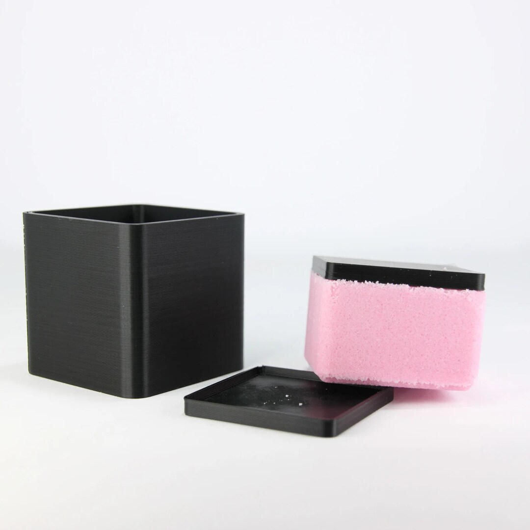 CUBE 2 Inches Bath Bomb Mold, DIY Original Bathbombs Set 3D Printed Kit ...