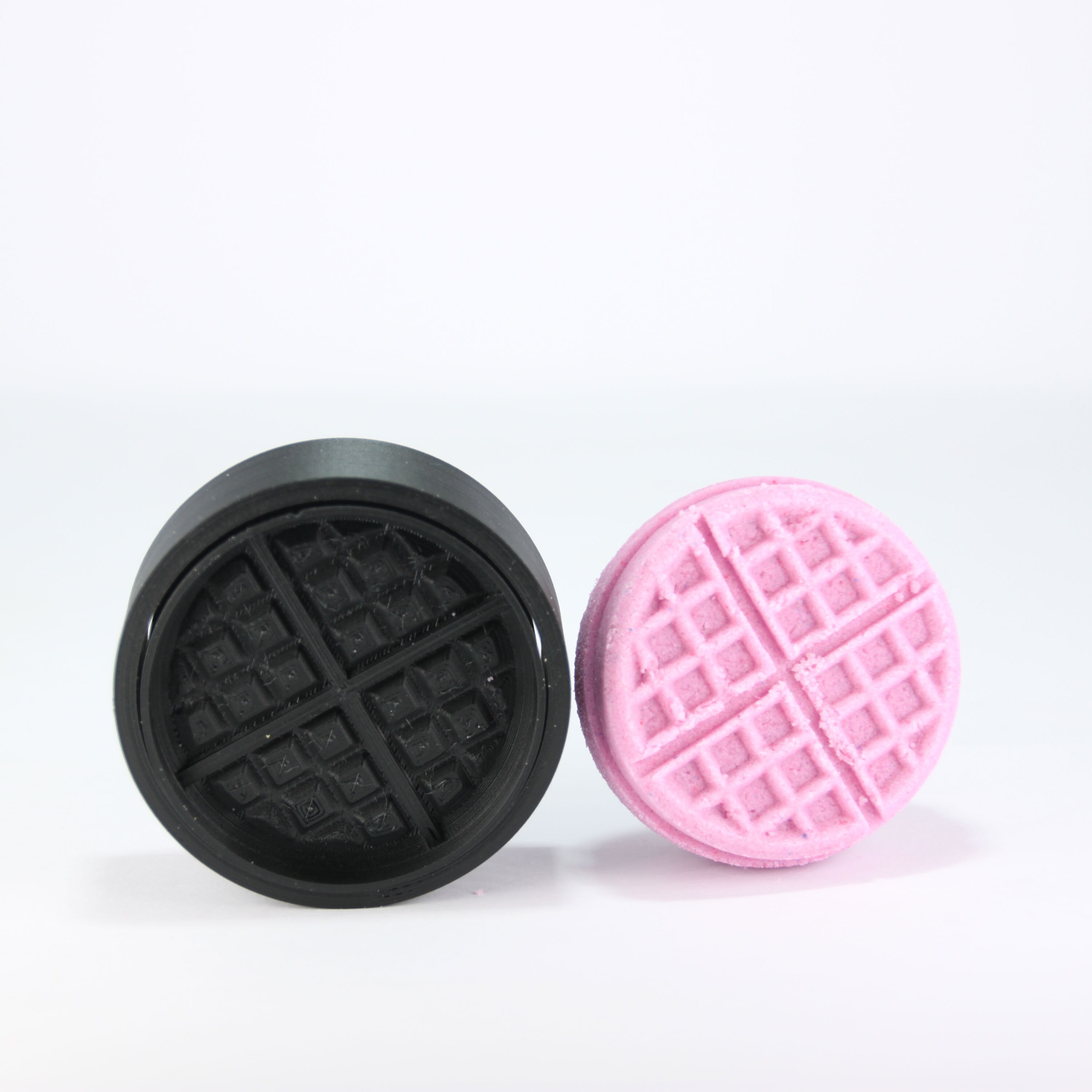 WAFFLE Bath Bomb Mold DIY Original Bathbombs Set 3D Printed - Etsy