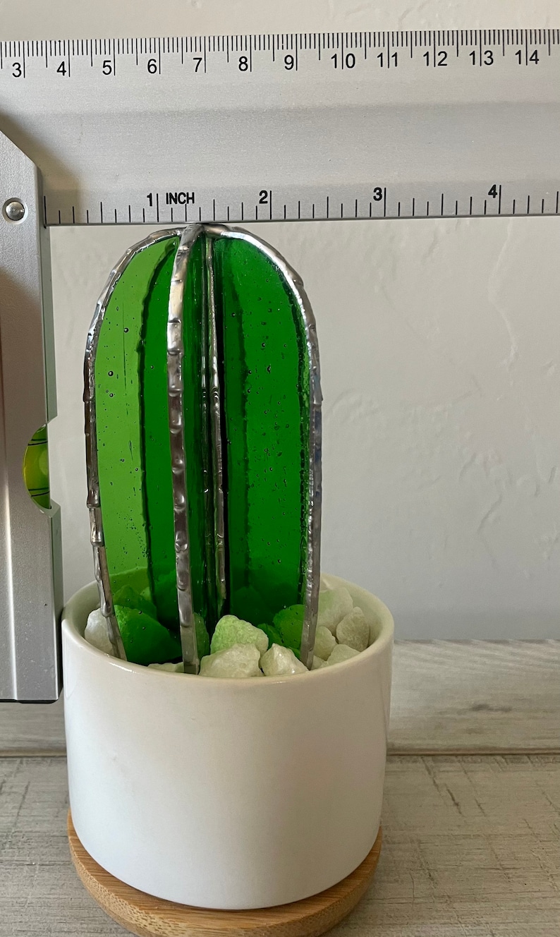 Stained Glass Mini Cactus | Etsy