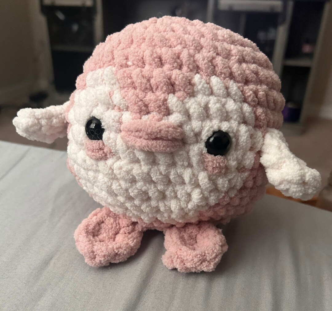 Chunky Penguin Crocheted Plushie - Etsy