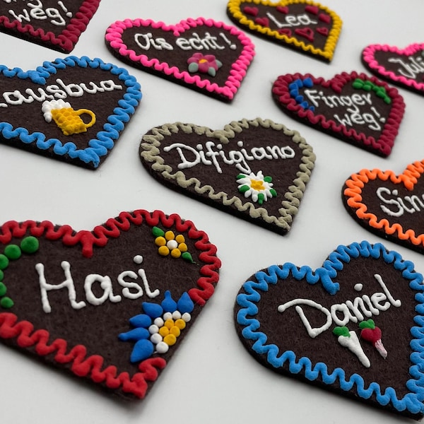 Felt Name Tags - Etsy