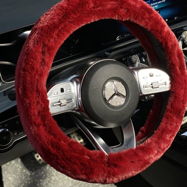 Steering Wheel Fur Cover - Etsy