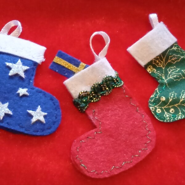 Miniature Stockings - Etsy