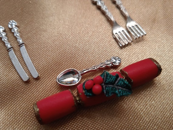 Miniature Christmas Crackers Polymer Clay Personalisation - Etsy