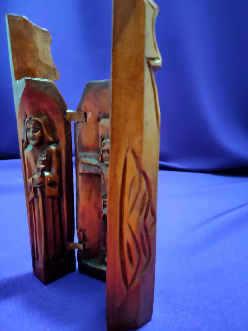 Folding Religious Triptych Religious Art Jesus Christ - Etsy