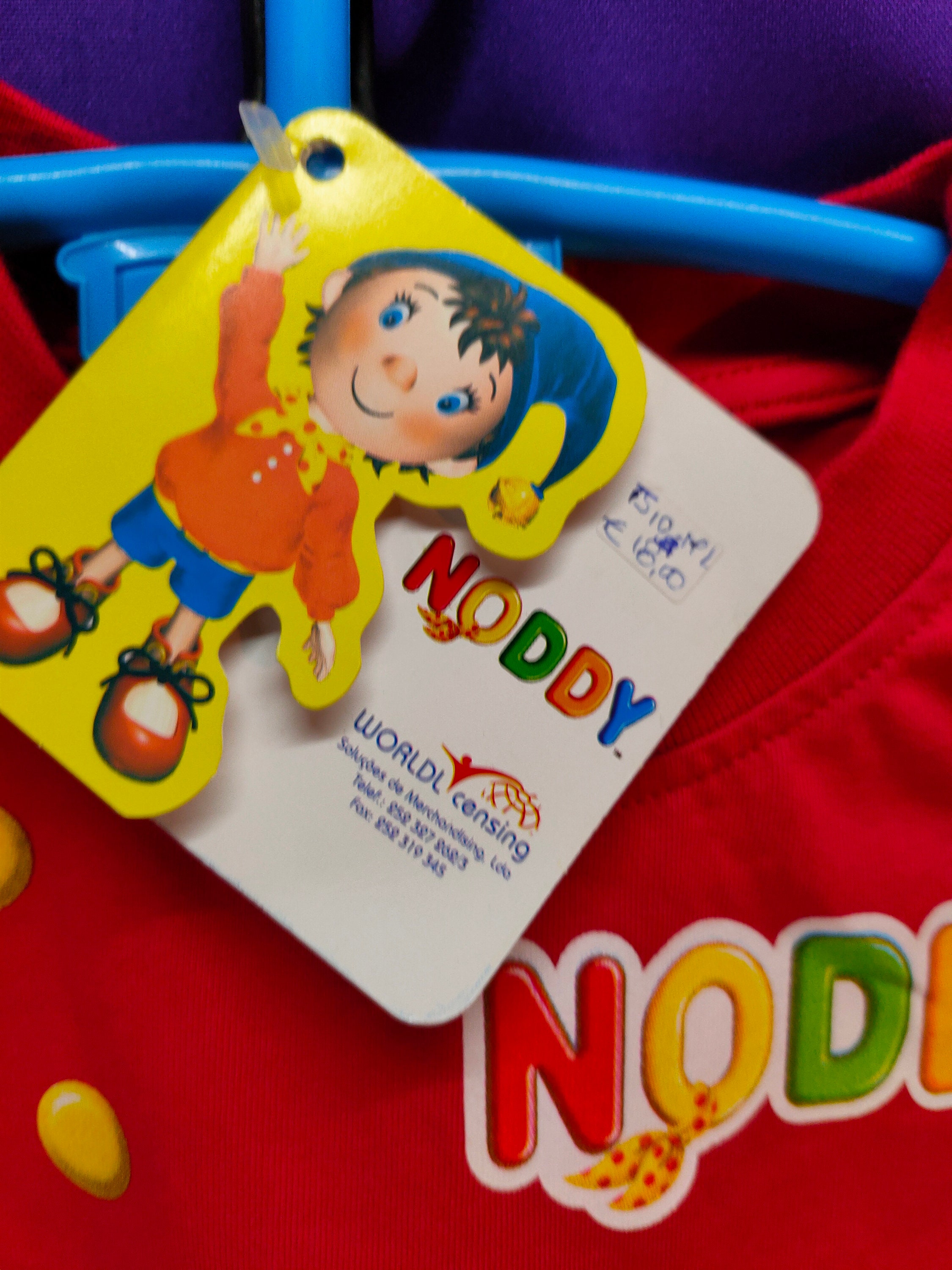 Noddy T-shirt Noddy in the Car Special Gift for Kids Ribbed - Etsy ...