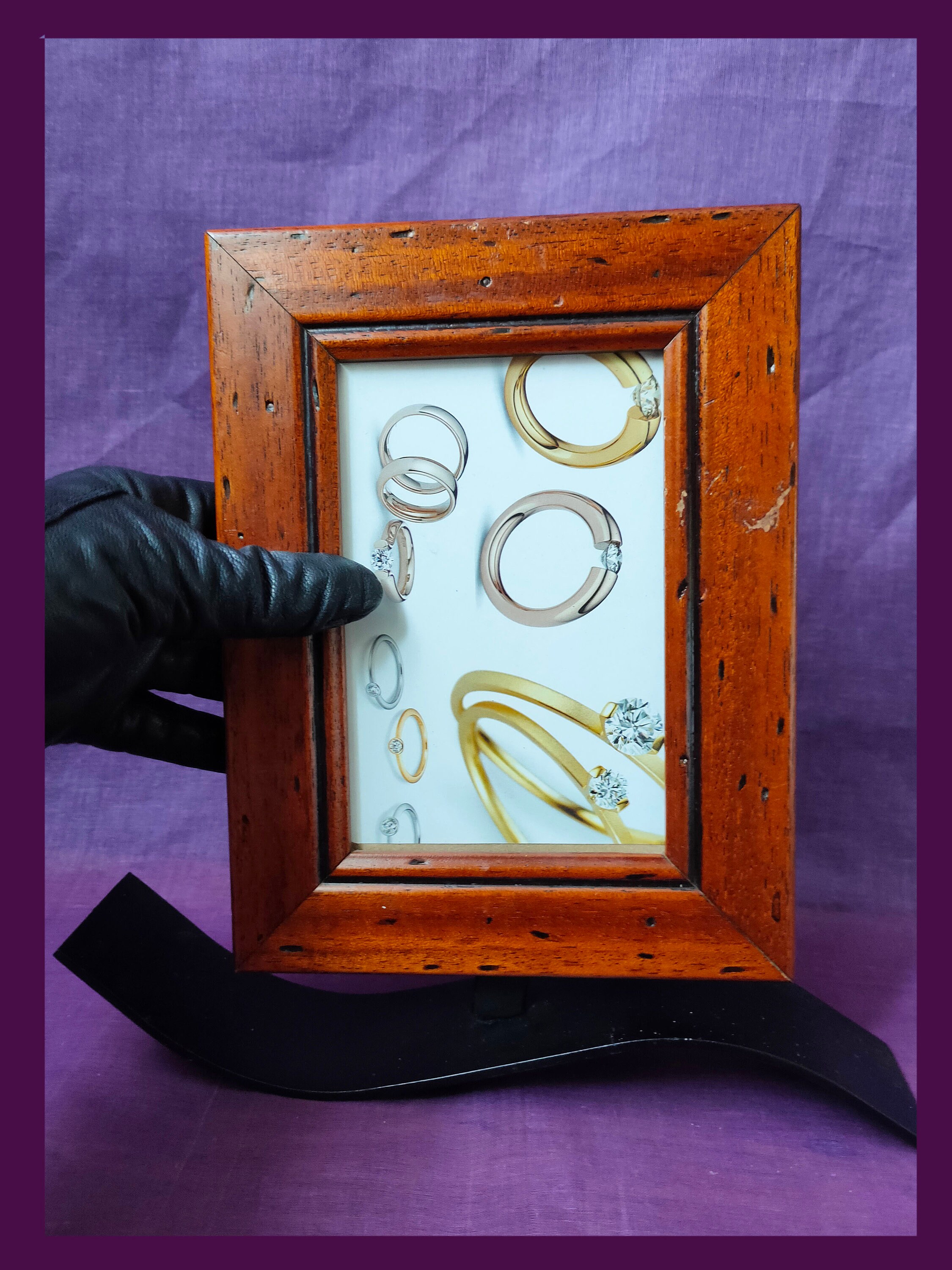 Exclusive and Rare Rustic Wood Frame Visualization Frame - Etsy