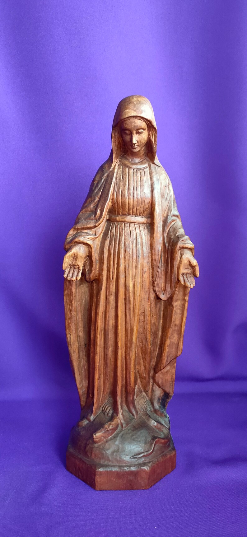 Virgen María, obra maestra de Dios, María la divina madre, talla de ...