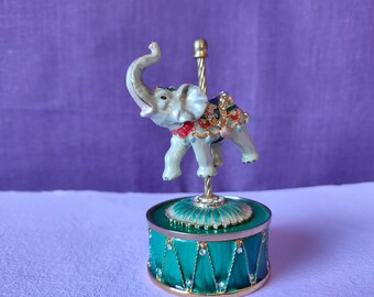 Elephant Music Box - Etsy
