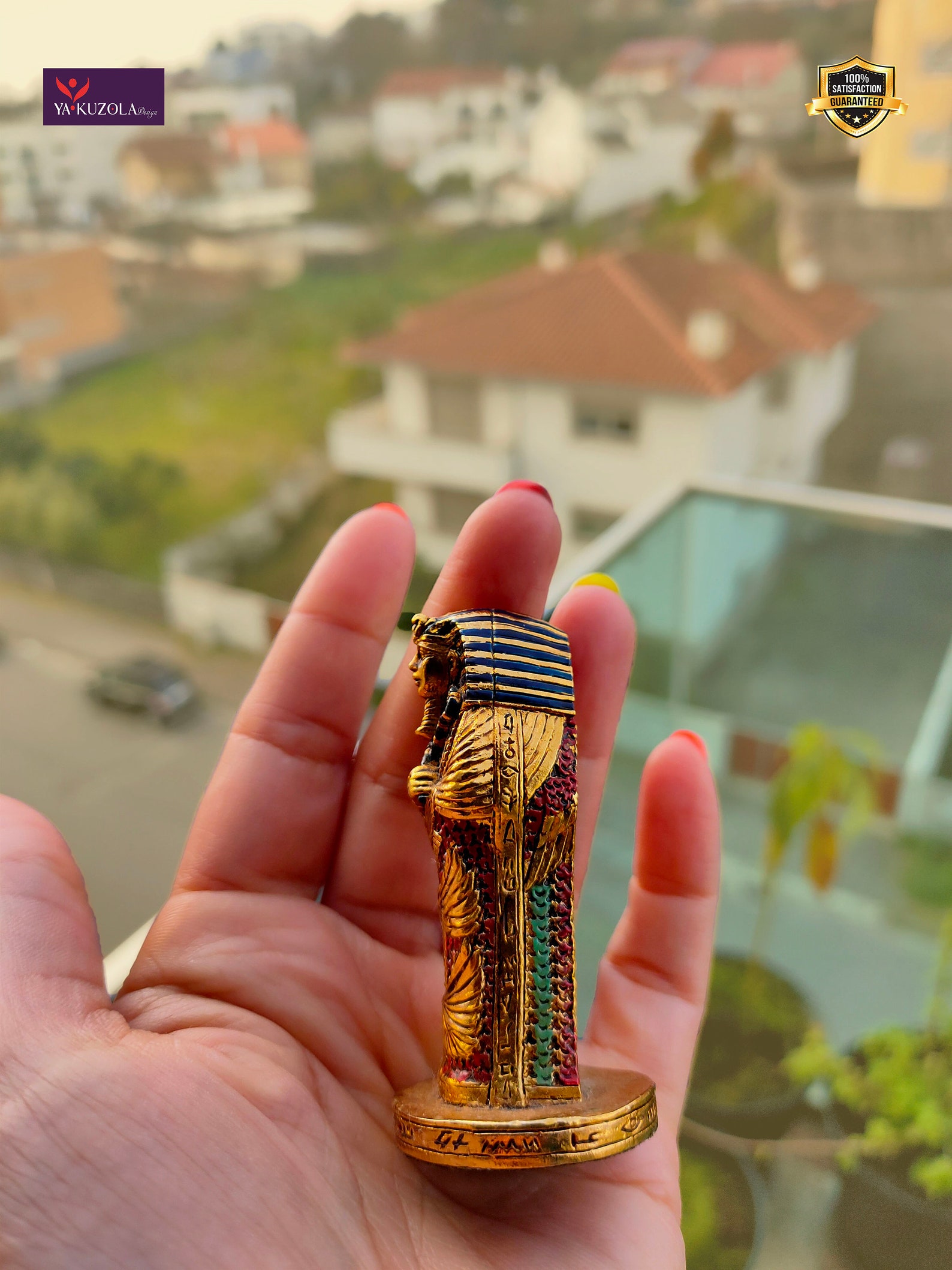 Heavy Vintage Mini Sarcophagus King Tutankhamun Egypt King - Etsy