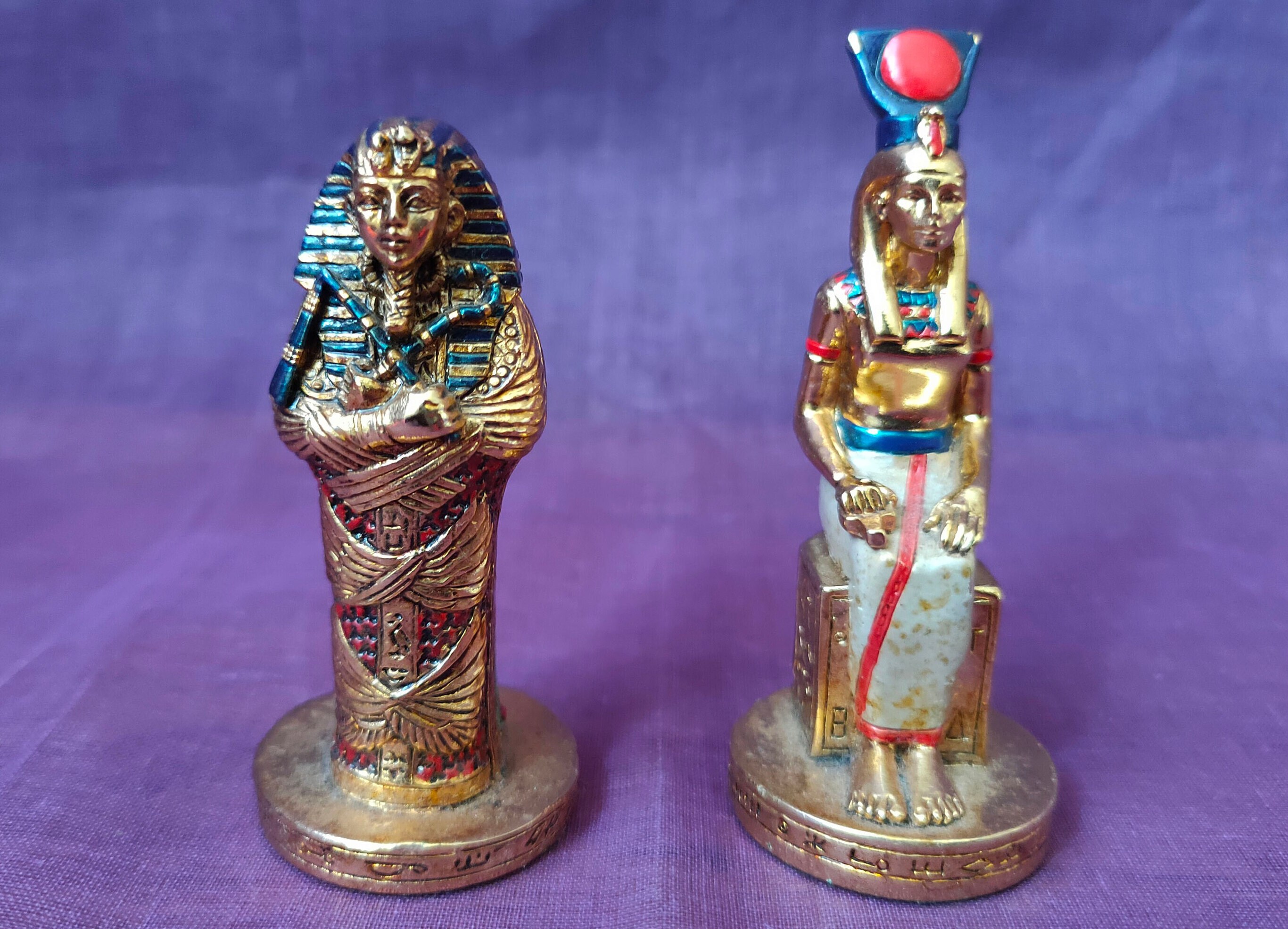 Heavy Vintage Mini Sarcophagus, King Tutankhamun, Egypt, King Tut - Etsy