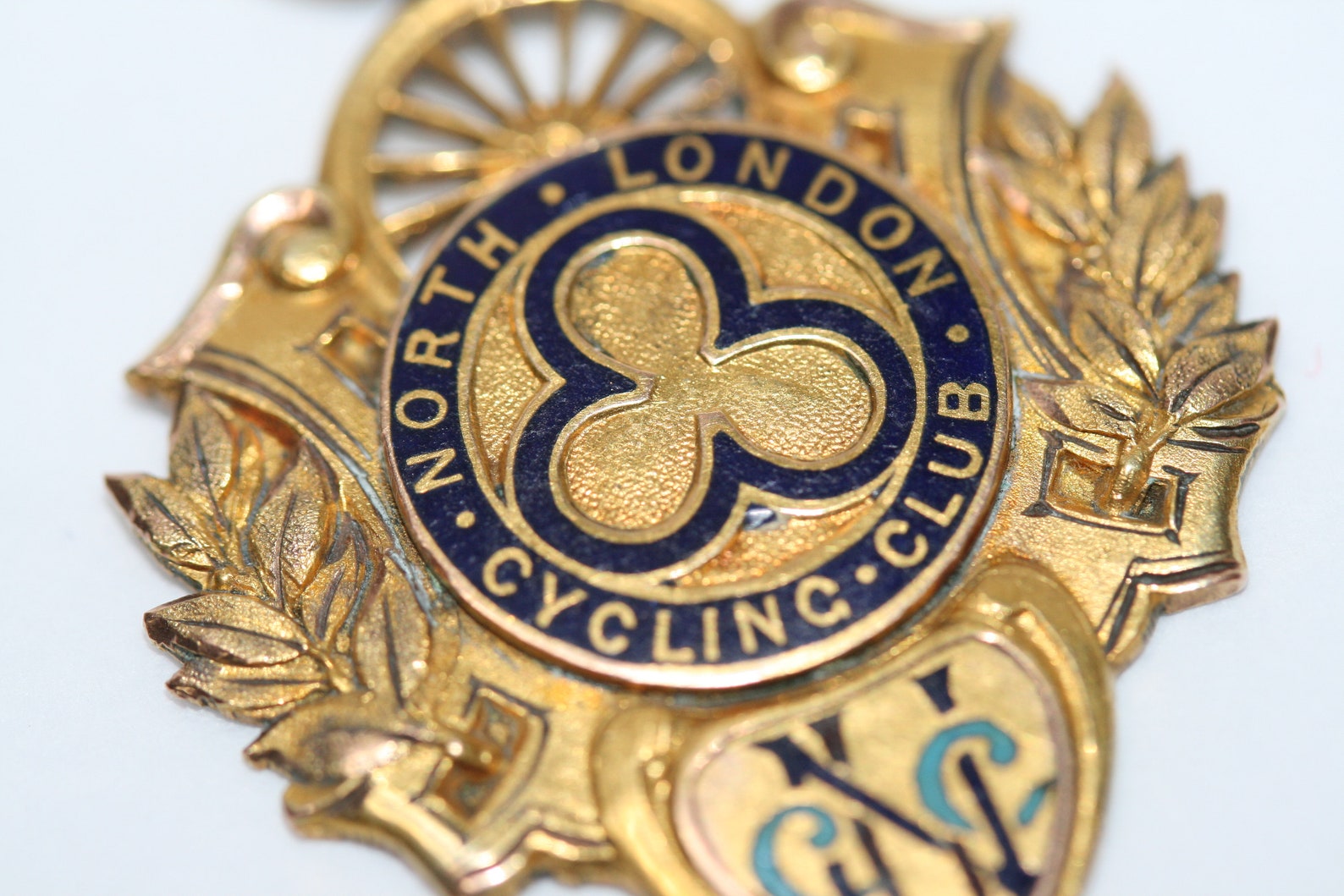 Antique 9ct Yellow Gold Trophy Fob - Etsy