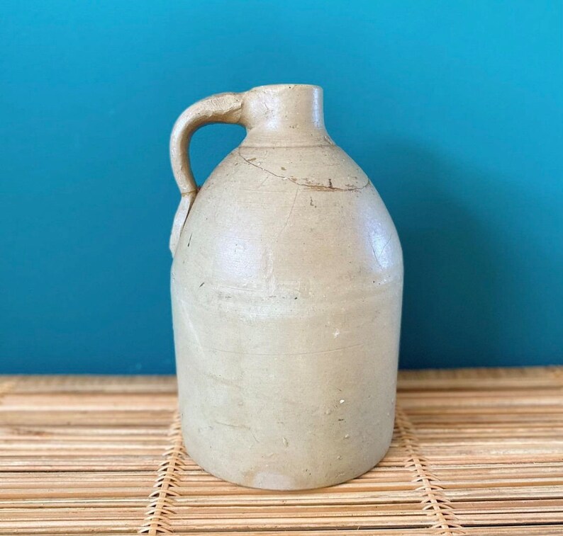 Vintage Stoneware Jug - Etsy