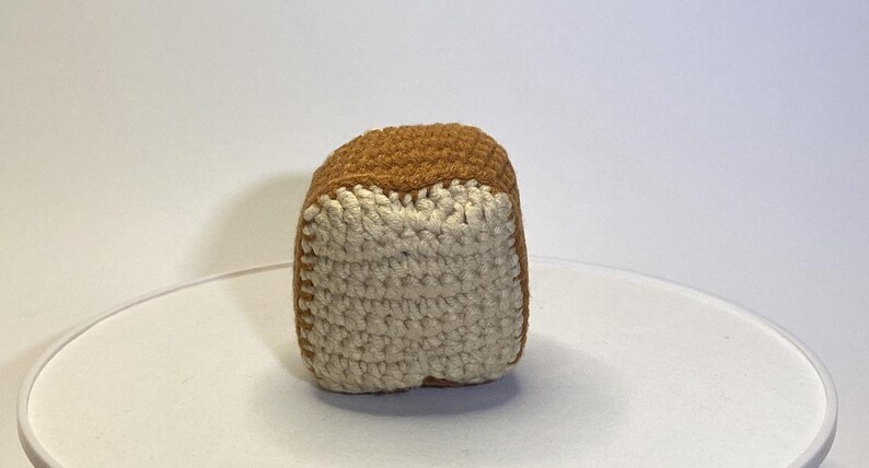 Crochet Emotional Support Bread | Mini Plush Amigurumi Gift - Etsy