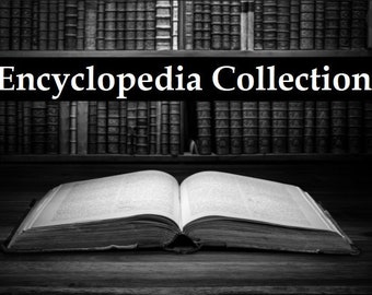 Old Encyclopedia Set - Etsy