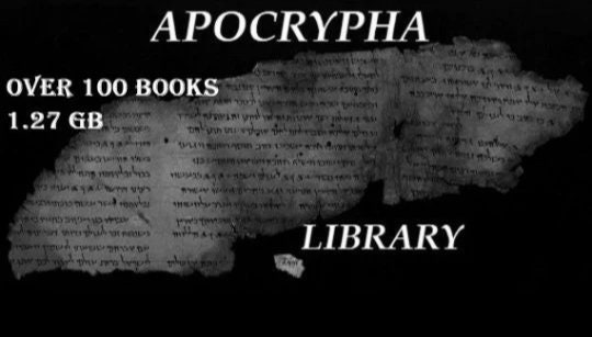 100 APOCRYPHA Vintage Rare Antiquarian Collection, Holy Scriptures ...