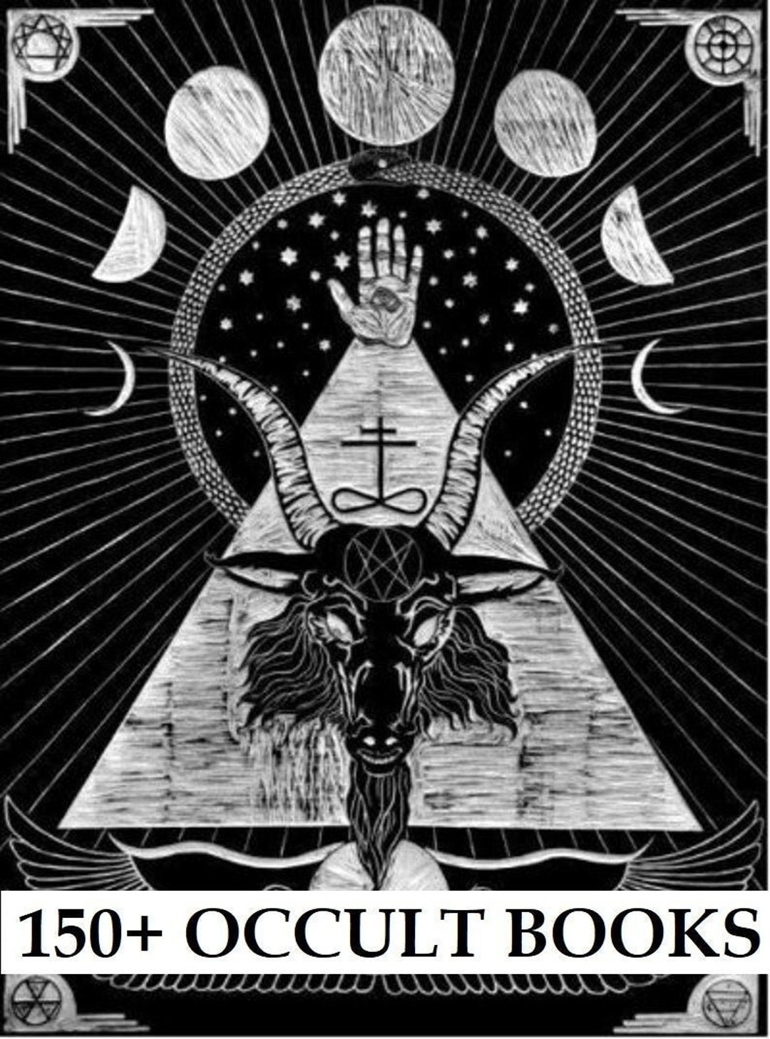 Vintage 150+ Rare OCCULT MAGICK Antiquarian Collection, Forbidden ...