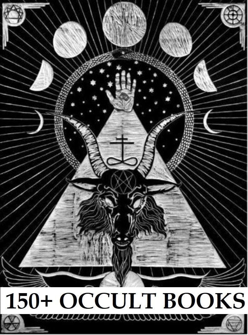 Vintage 150+ Rare OCCULT MAGICK Antiquarian Collection, Forbidden ...