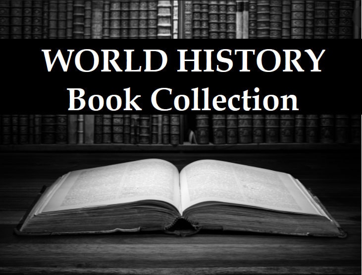 Vintage 190+ History Antiquarian Books Collection, World History Set ...