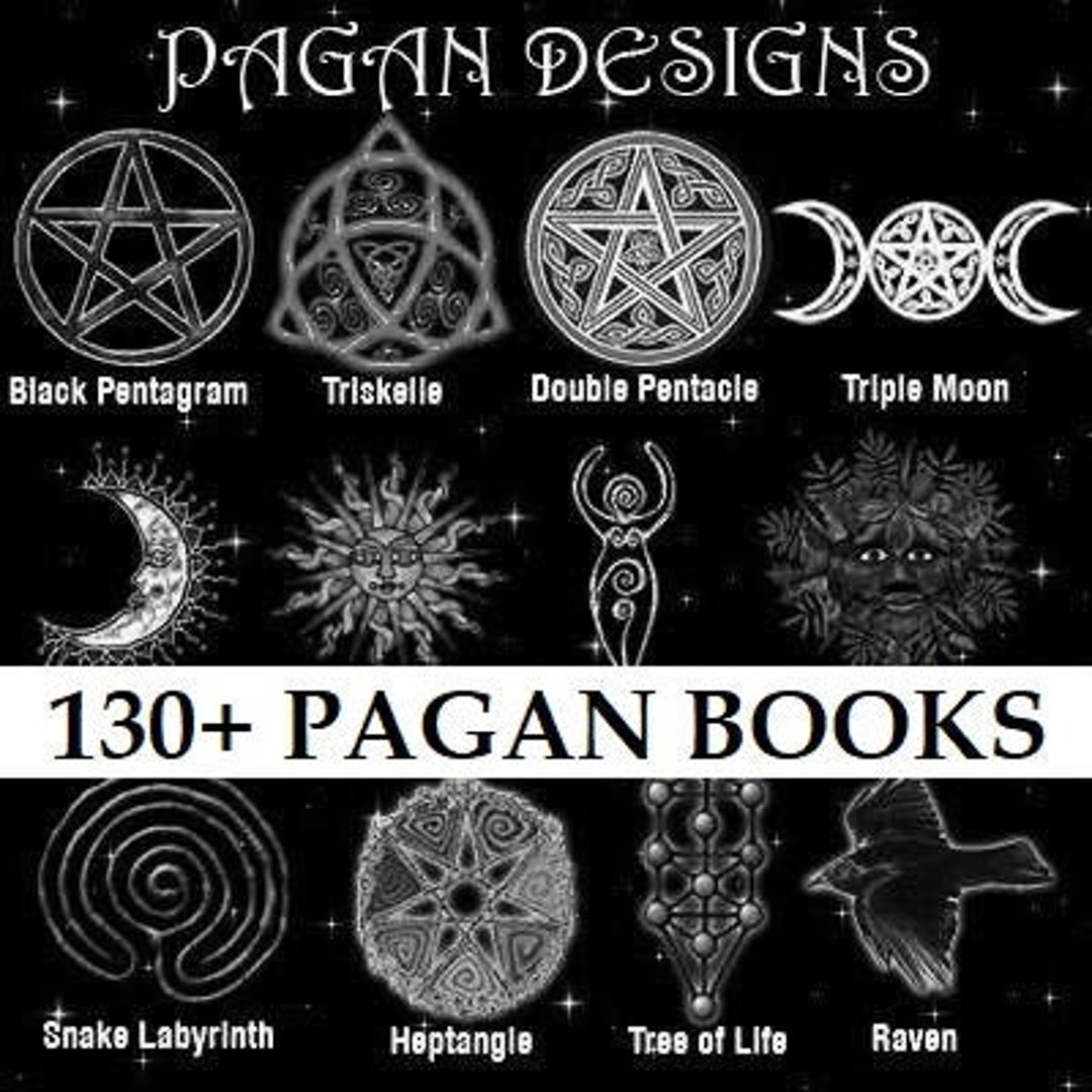 VINTAGE 130+ RARE PAGAN Books, Digital Antiquarian Paganism, Wicca ...