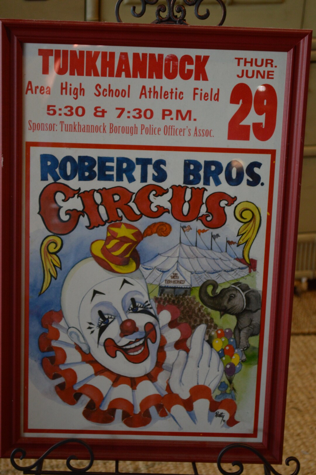 Roberts Bros. Circus Poster - Etsy