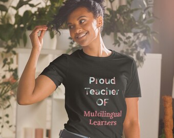 Multilingual Teacher Shirt - Etsy