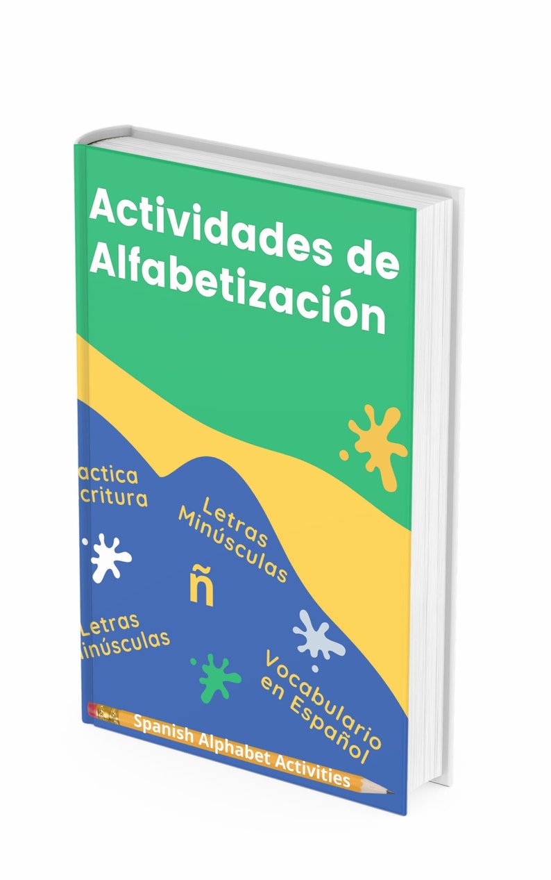 Spanish Alphabet Activity Book - Etsy