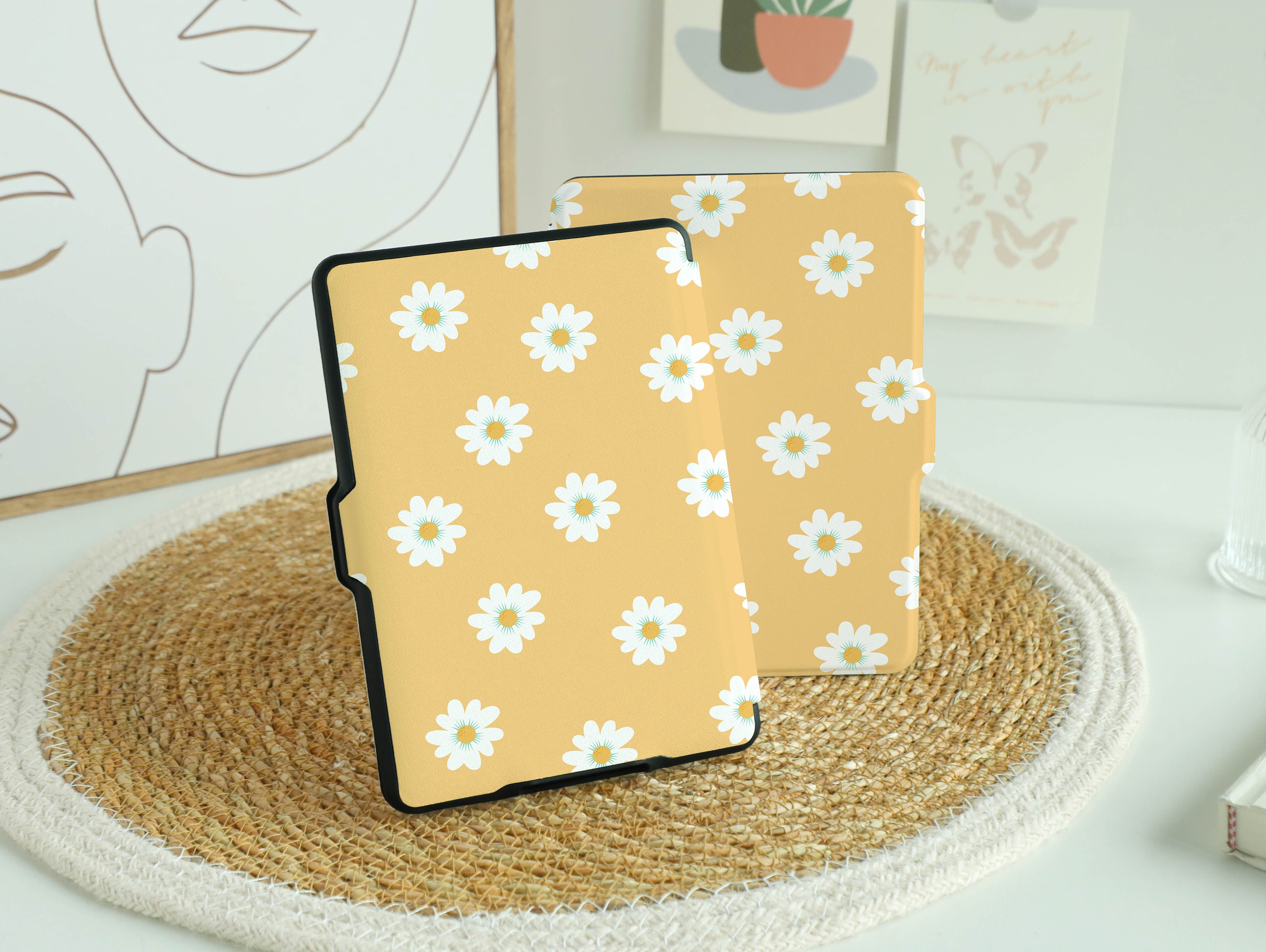 Orange Passion Flower Personalization Kindle Case, Custom Kindle ...