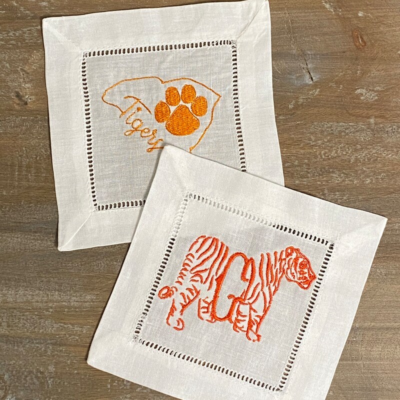 Clemson Monogram - Etsy