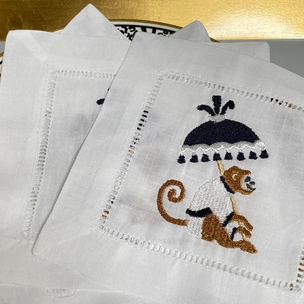 Monkey Napkins - Etsy