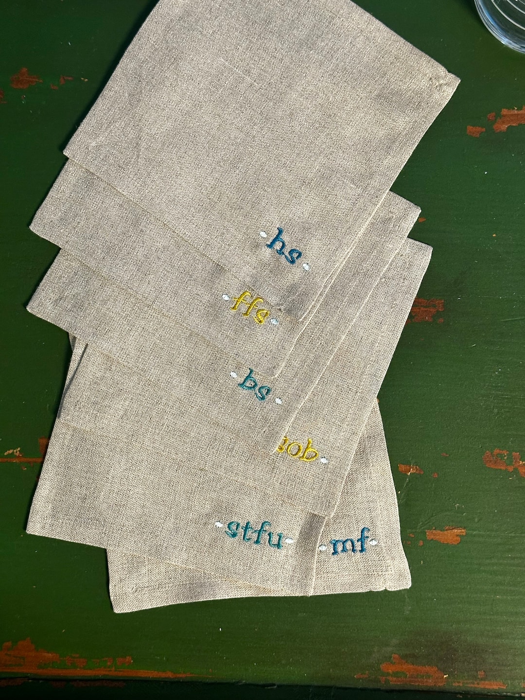 Fun and Cheeky Swearing Cocktail Napkins Text Messages - Etsy