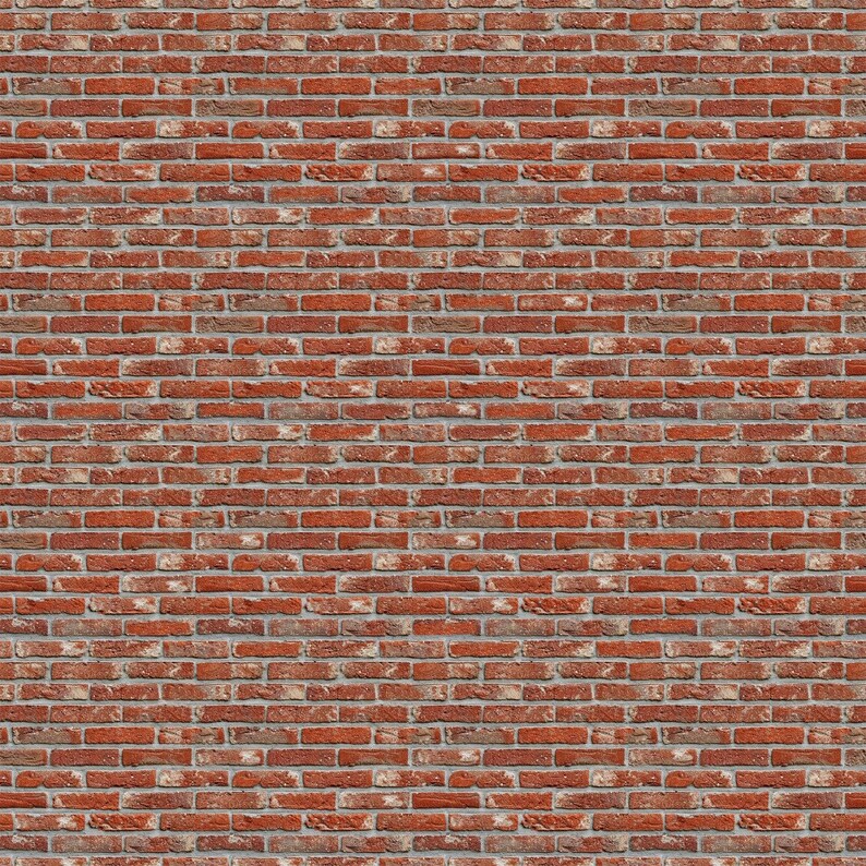 Brick Look Wallpaper Peel and Stick Removable Self - Etsy