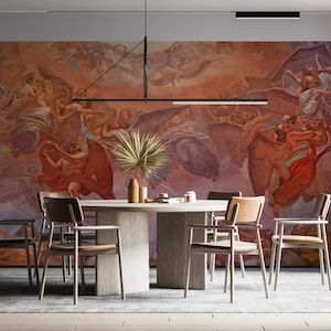 Angels Wallpaper Renaissance Choirs | Art Wallpaper | Peel and Stick ...